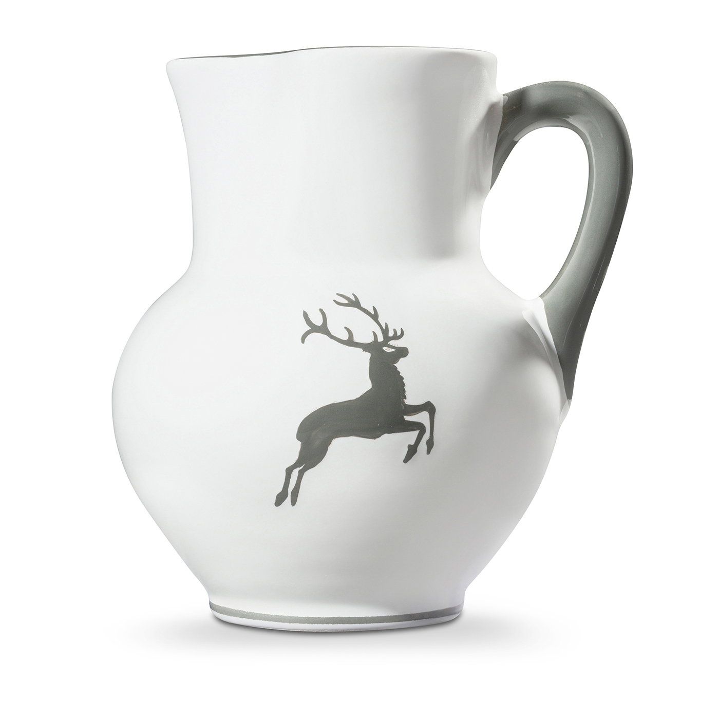 Grey stag, jug Viennese shape (1 litre)