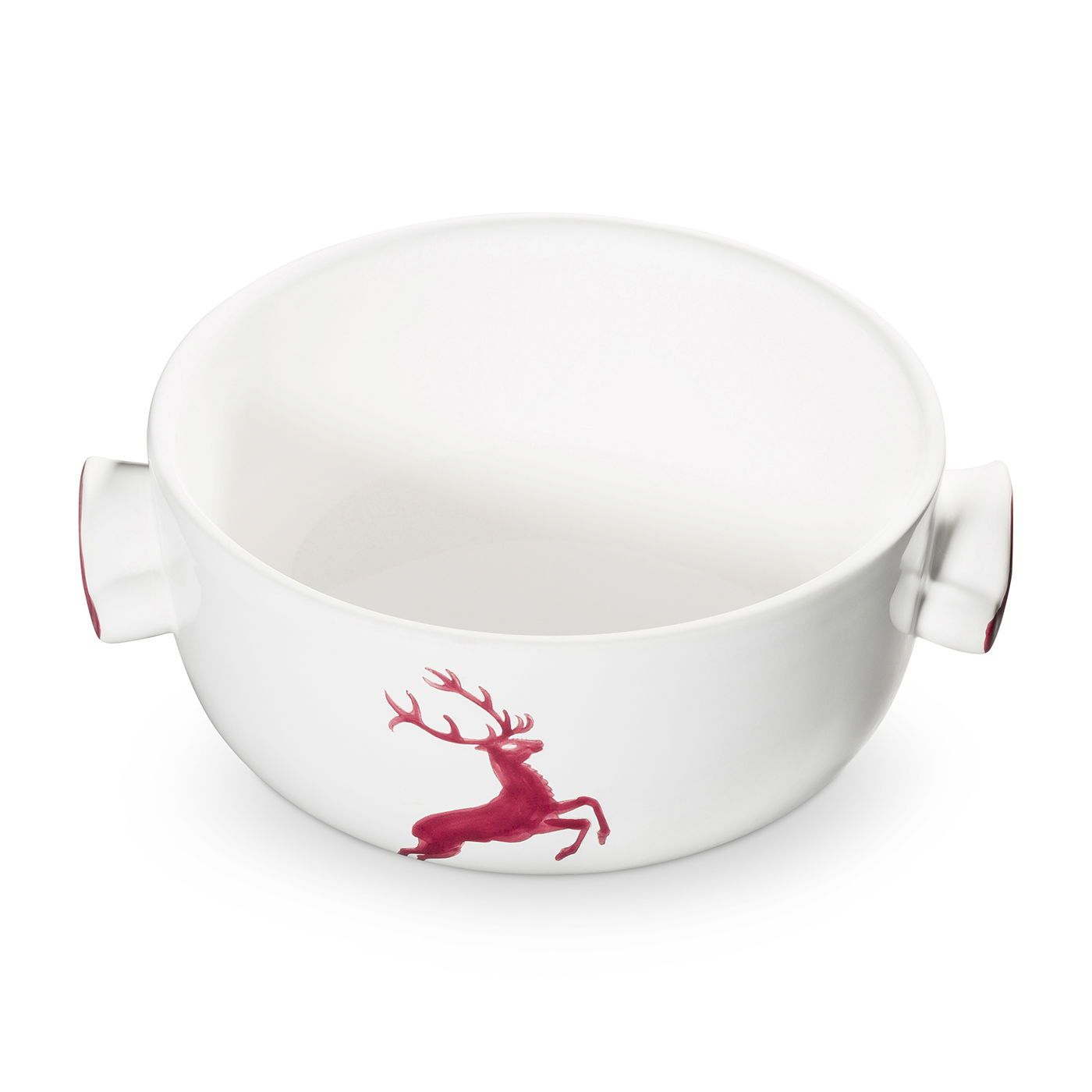 Bordeauxroter Hirsch | Hirsch | Gmundner Keramik Onlineshop